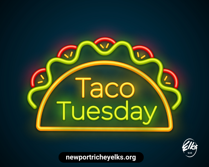 Taco Tuesday Menu - New Port Richey Elks Lodge 2284